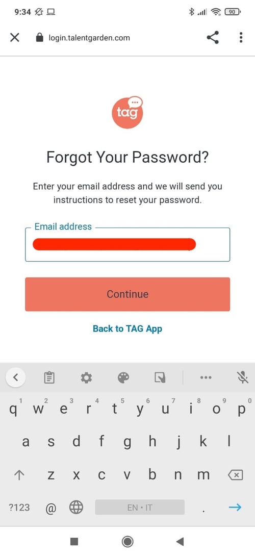 How to reset my password?