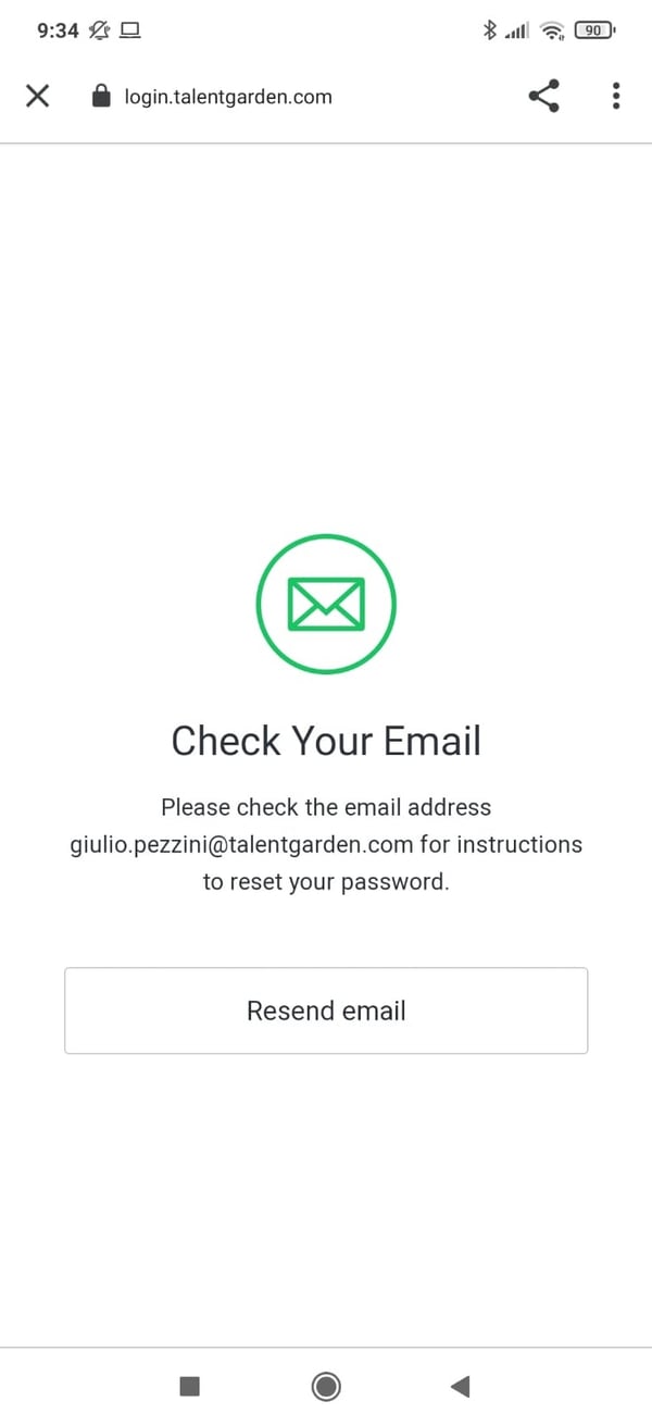 How to reset my password?